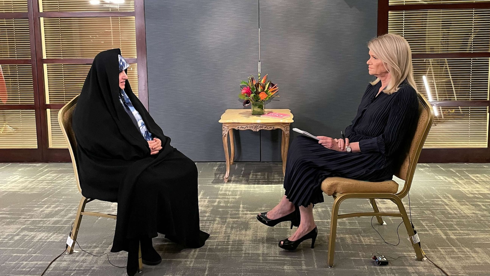 Iran president's wife denies UN findings that protesters were killed in ...