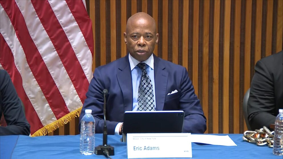 Video NYC Mayor Eric Adams commends NYPD's handling of Columbia ... Video NYC Mayor Eric Adams commends NYPD's handling of Columbia ...