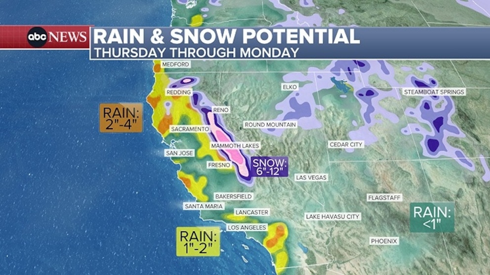 Snow, bitter cold temperatures ring in 2026 in the Northeast while ...