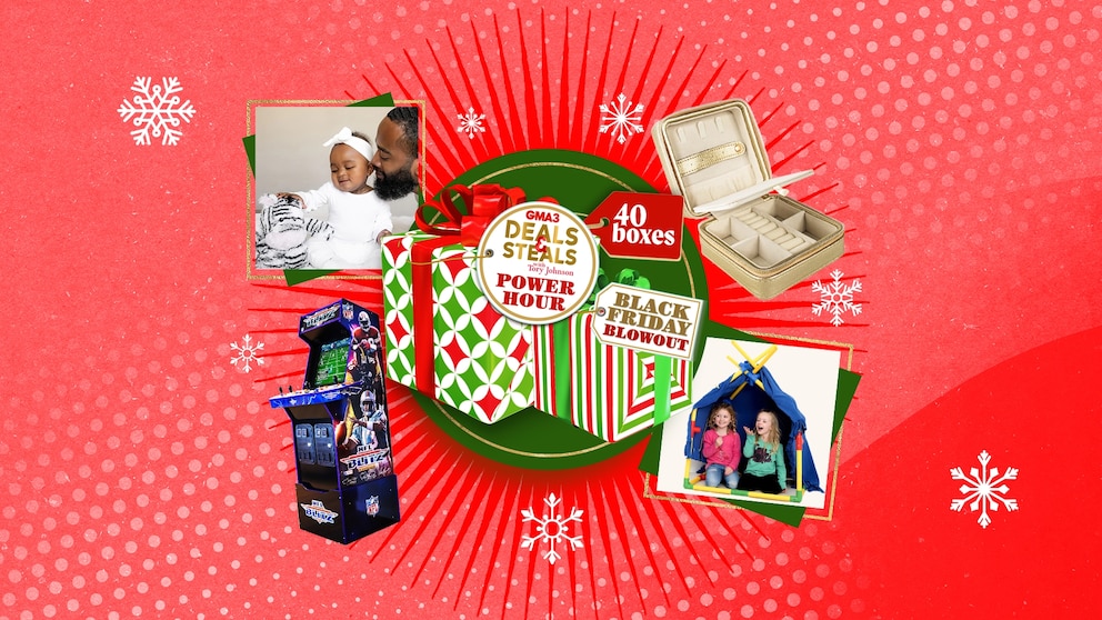 'GMA3' Deals & Steals x 40 Boxes Holiday Power Hour - Good Morning America