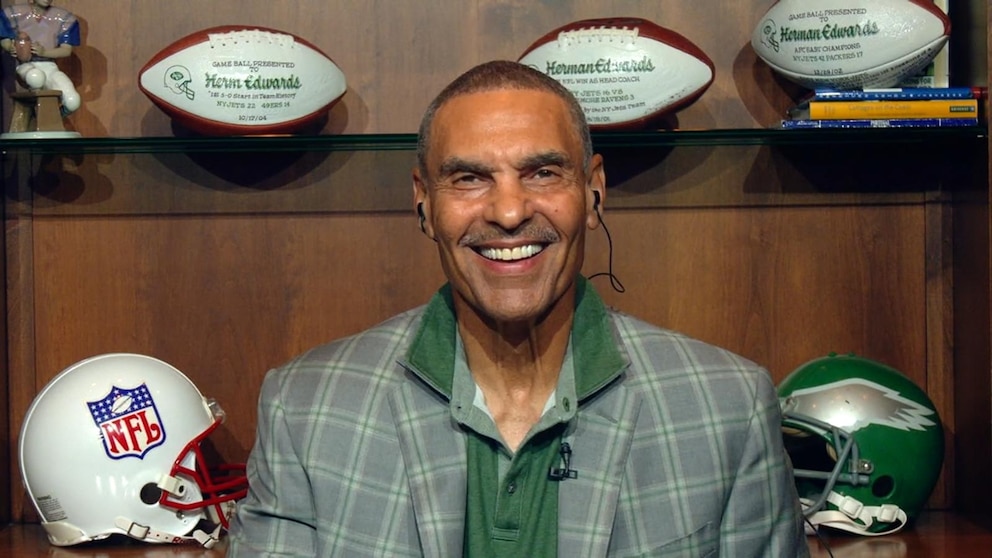 Video Herm Edwards counts down to the start of the NFL season - ABC News