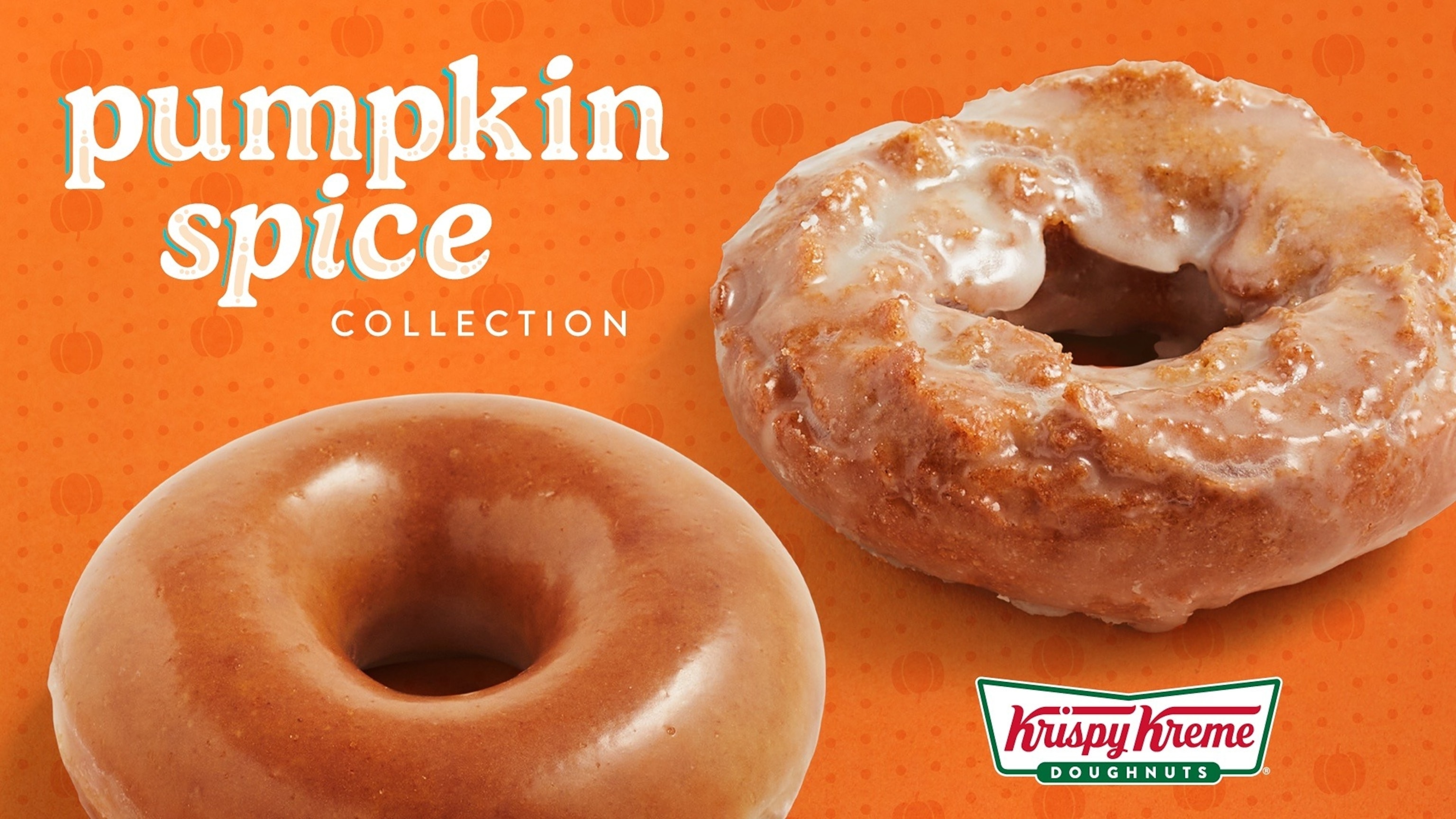 When Krispy Kreme pumpkin spice doughnuts, new seasonal menu items will ...