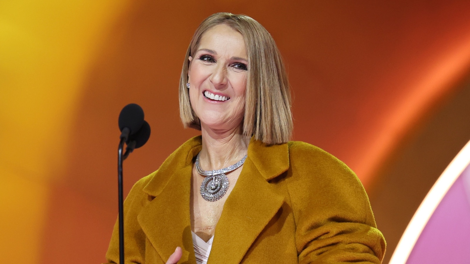 Celine Dion shares photo with her sons and Mick Jagger at Rolling Stones show - ABC News