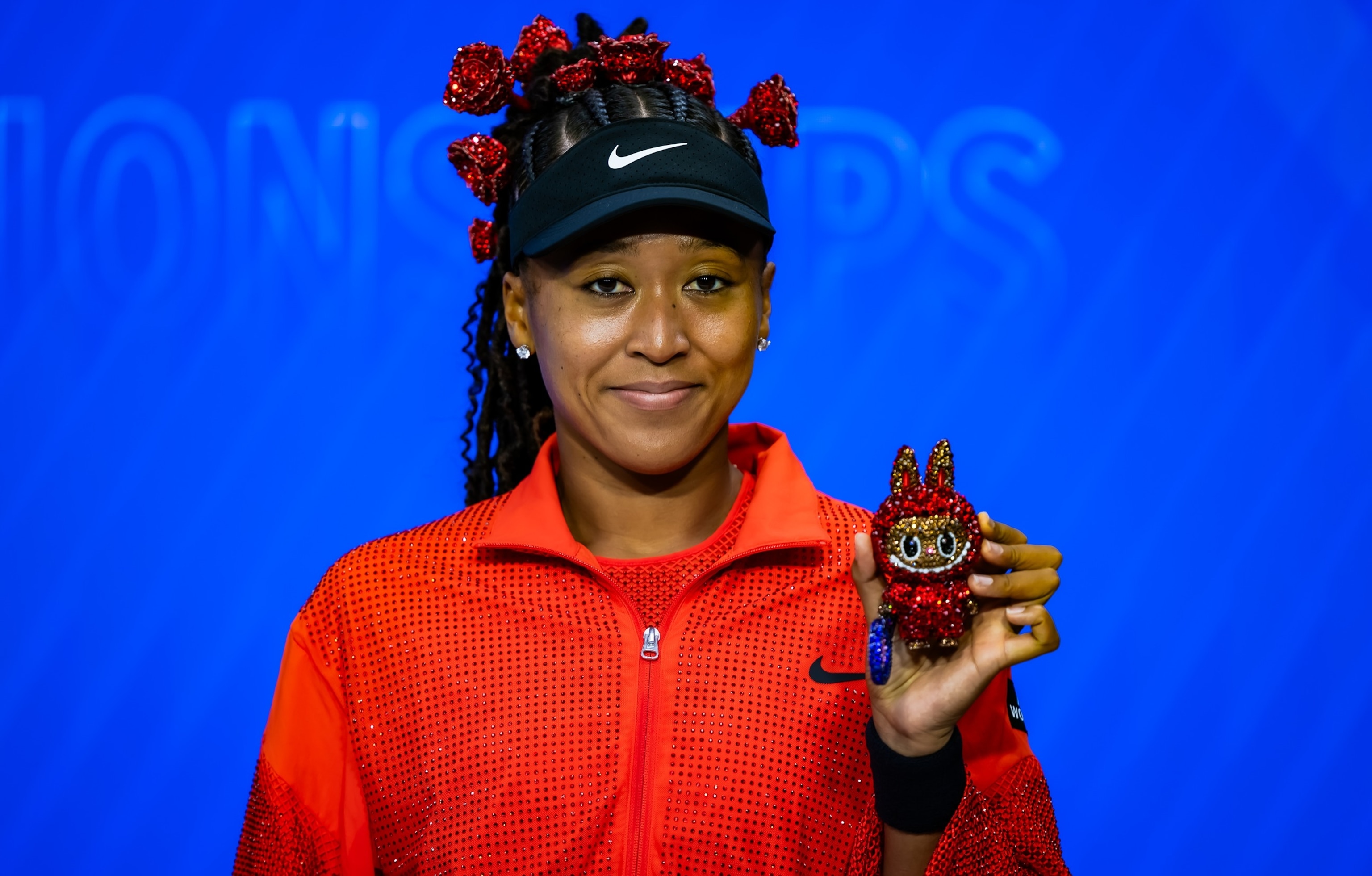 Naomi Osaka debuts Labubu 'Billie Jean Bling' at US Open after 1st-round win - ABC News