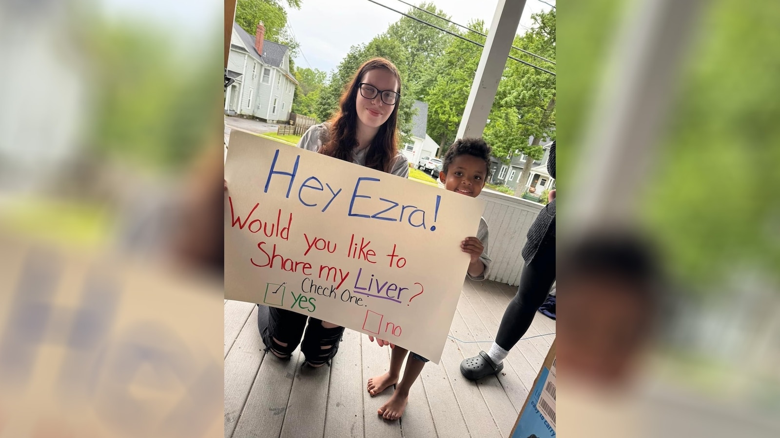 5-year-old surprised to learn liver donor is his former preschool teacher - ABC News