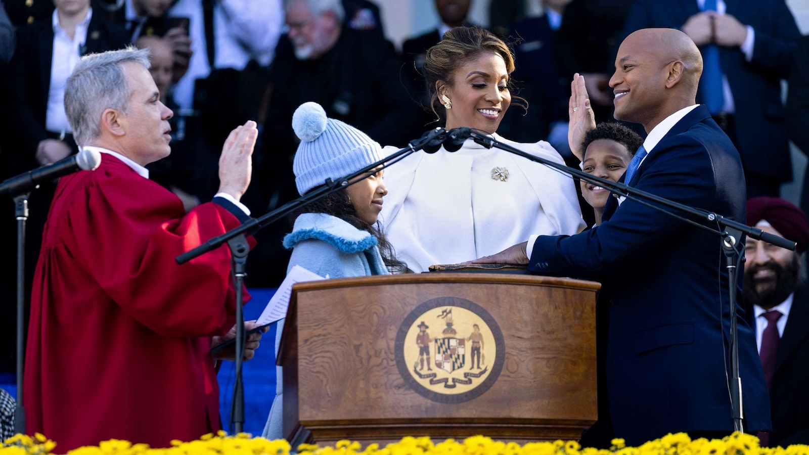Wes Moore makes history as Maryland's 1st Black governor and only 3rd ...