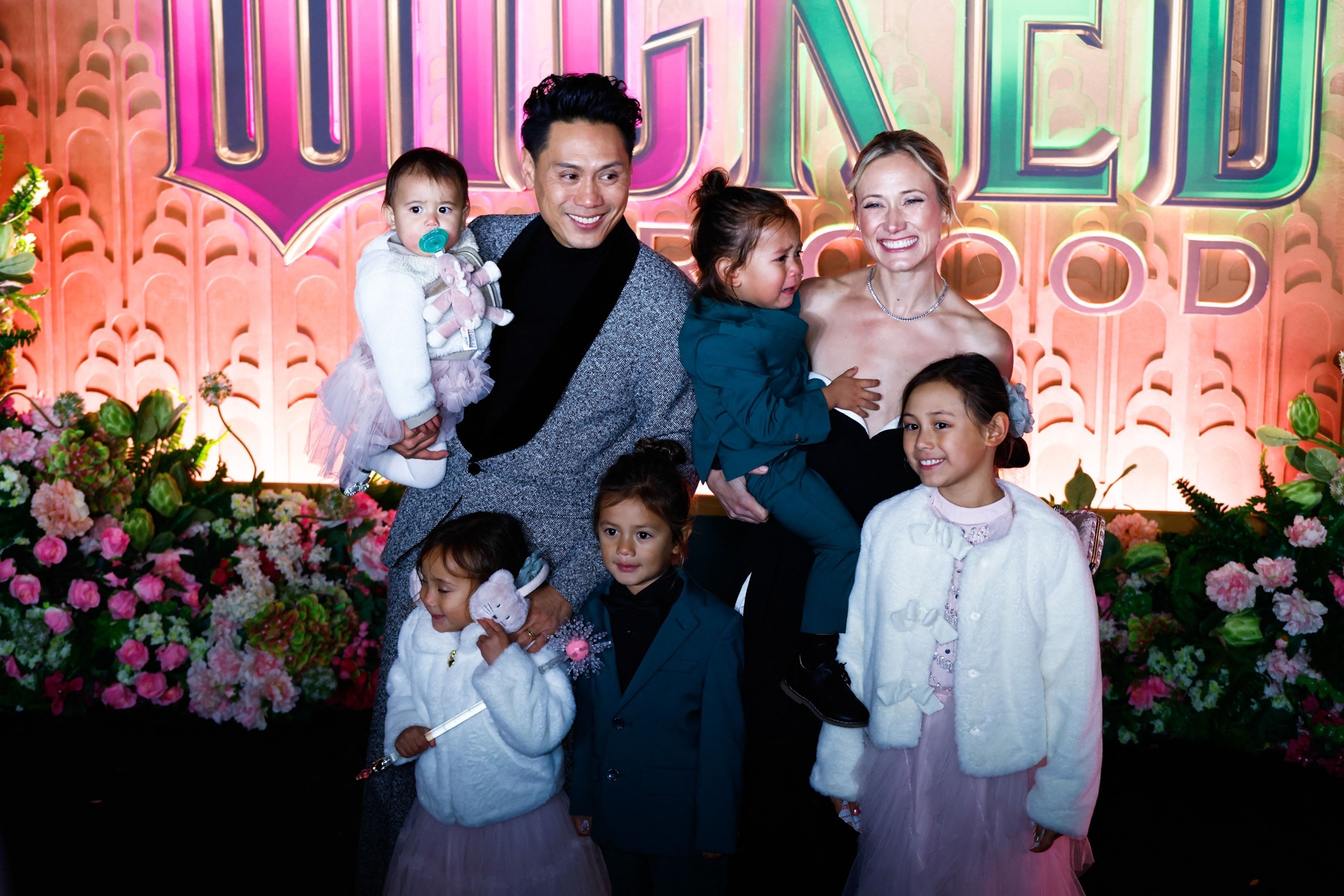 Jon M. Chu brings whole family to 'Wicked: For Good' premiere - ABC News