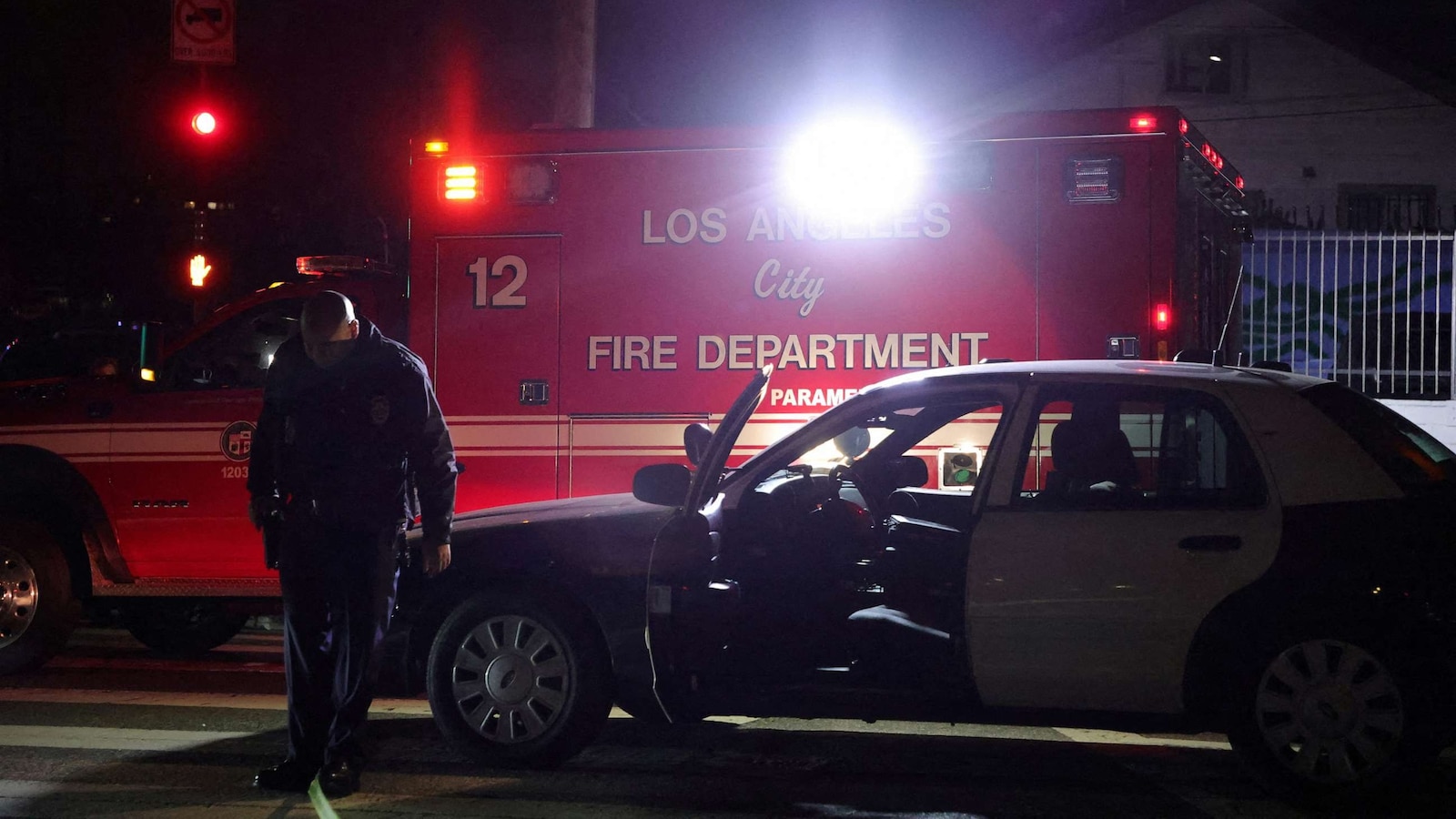 3 LAPD officers in stable condition after being shot by parolee at ...