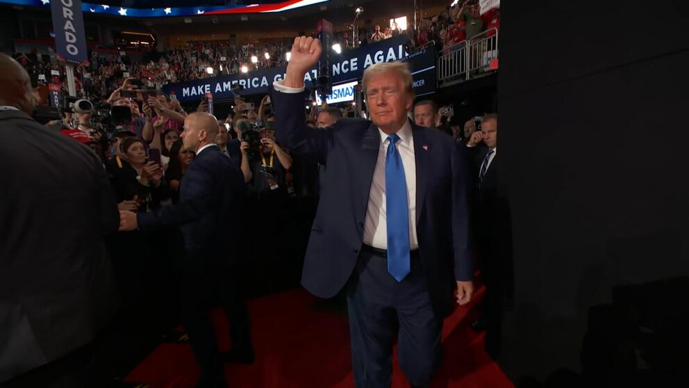 Video Republicans unite behind Trump at the RNC - ABC News Video Republicans unite behind Trump at the RNC - ABC News