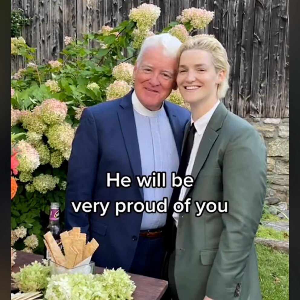 Video The story behind viral video of daughter reflecting on coming out ...