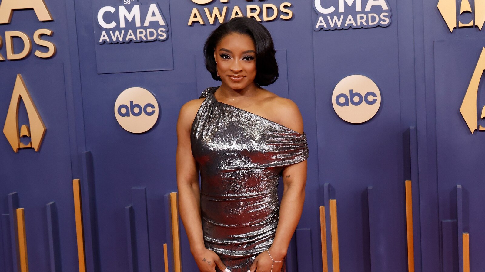 Simone Biles says she hasn't unpacked bag from 2024 Olympics - ABC News