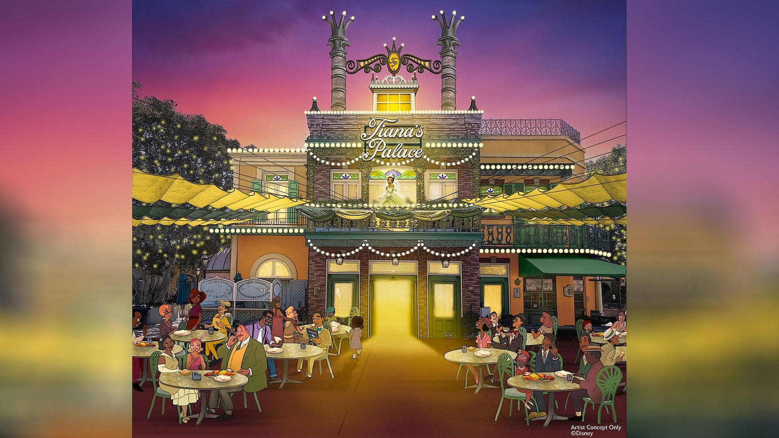 Tiana's Palace restaurant coming to life at Disneyland later this year ...