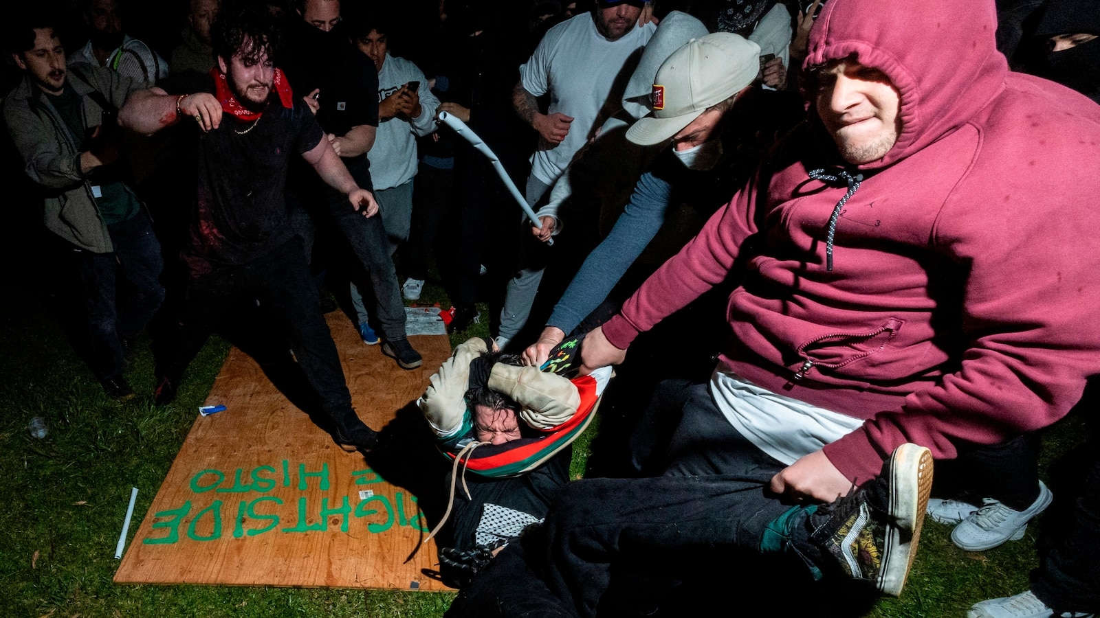 A look at the violent clashes at UCLA as college protests ...