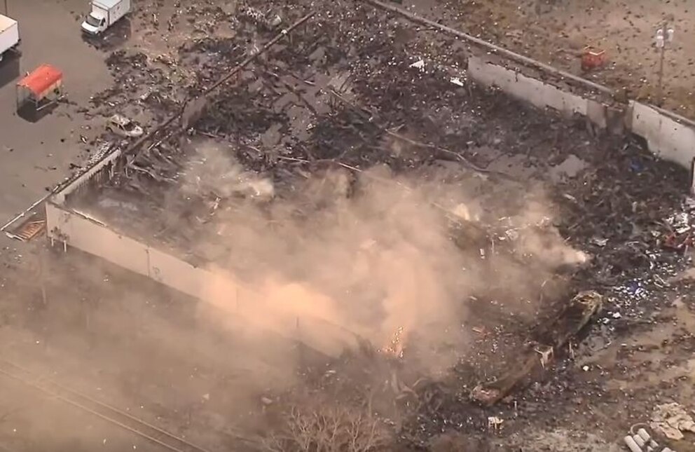 19-year-old who was quarter mile away from fiery explosion killed by ...