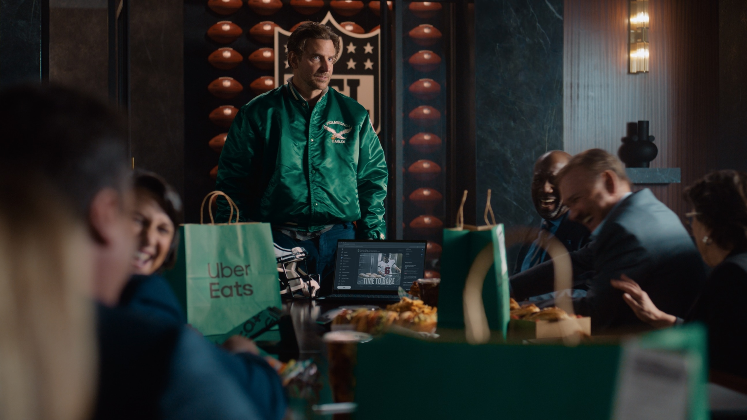 Philadelphia Eagles fan Bradley Cooper stars in new Uber Eats ads this ...