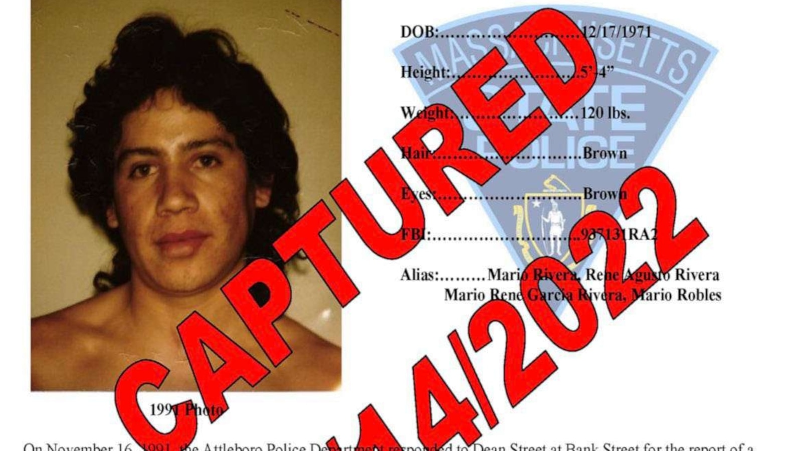 US homicide fugitive captured at Guatemalan shrimp farm 30 years later ...