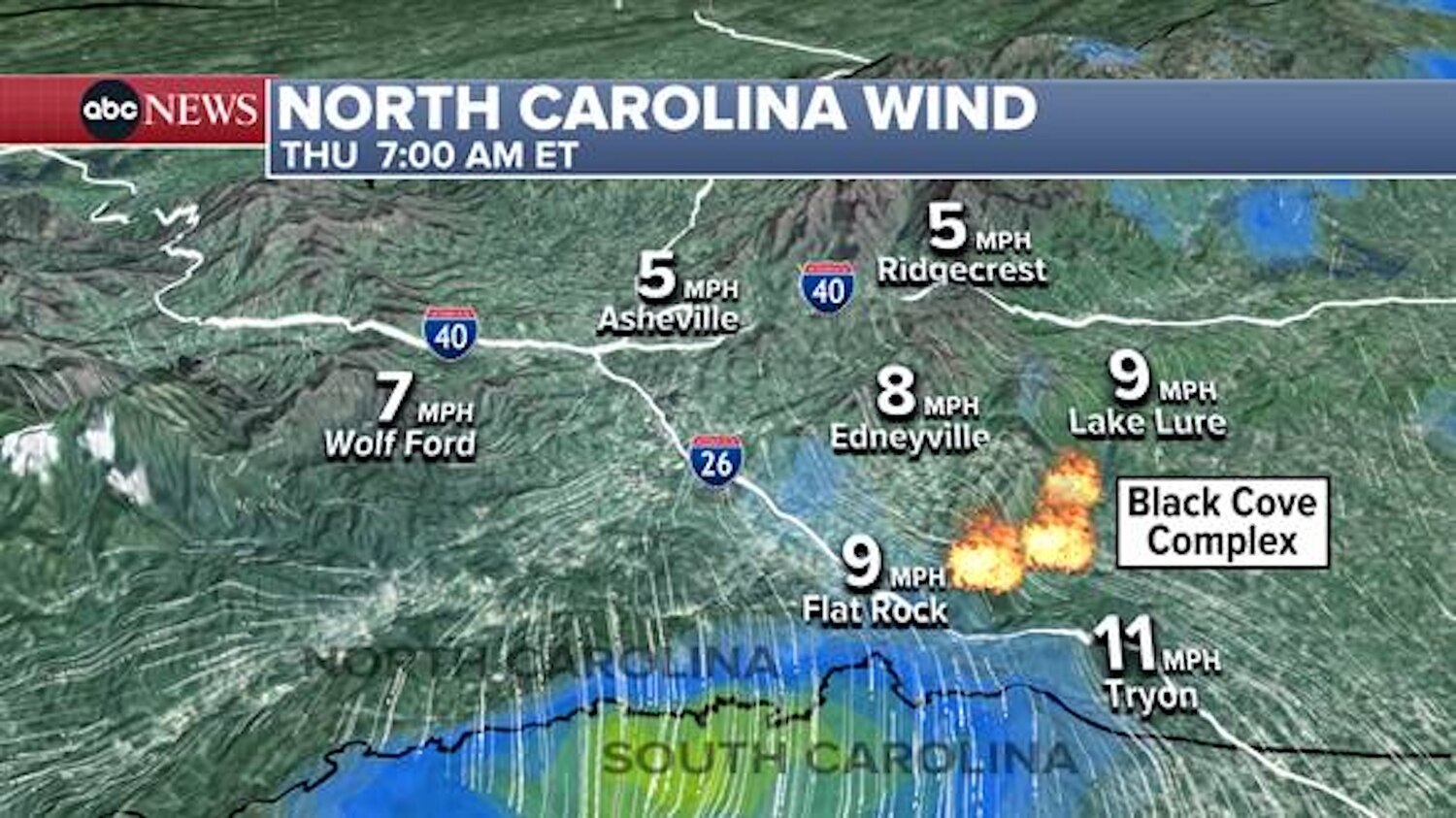 Map Of Nc Fires MSN Wildfires Are Raging Across The Carolinas,