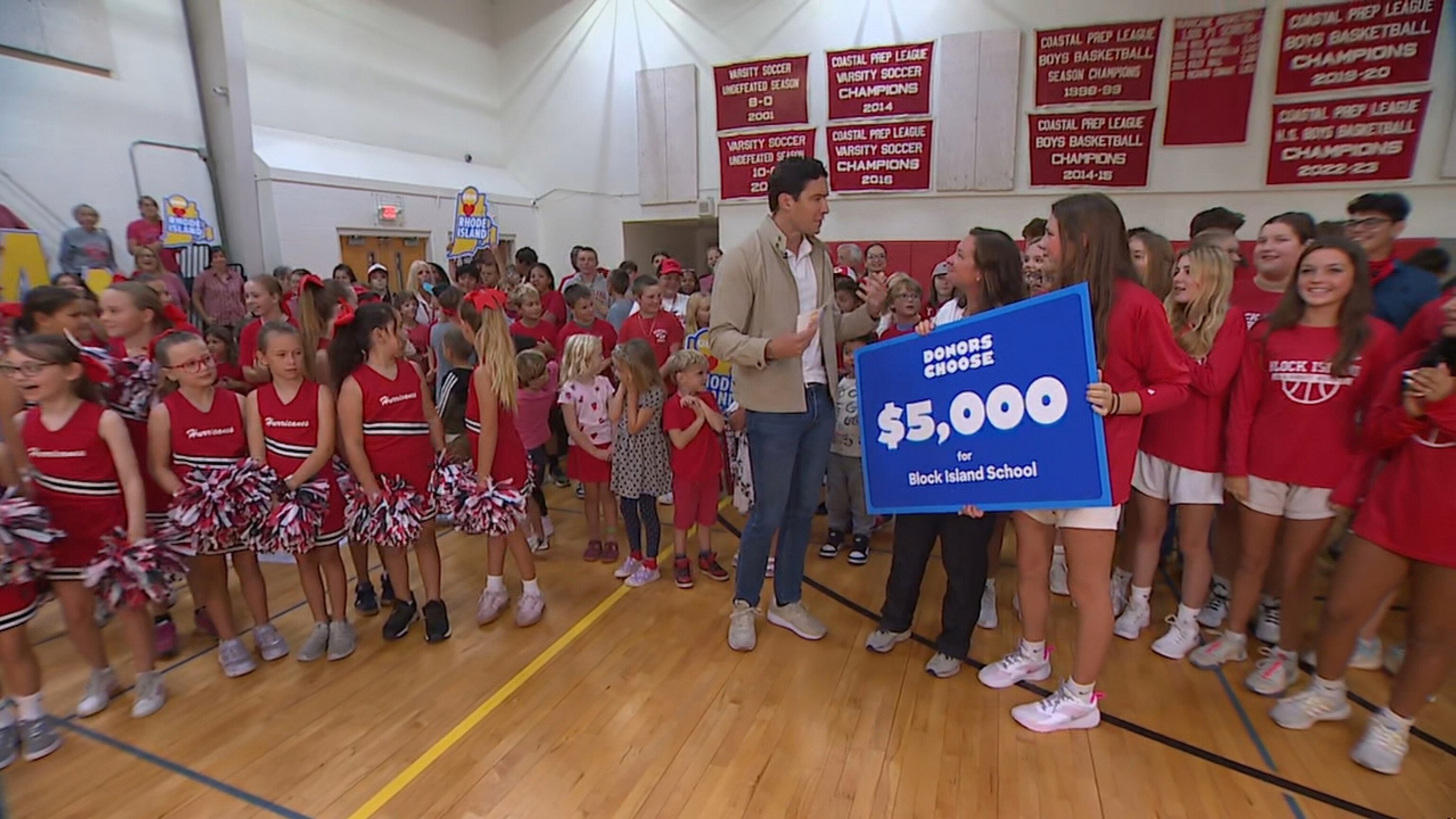 High school athletes on remote island rely on resourcefulness ...