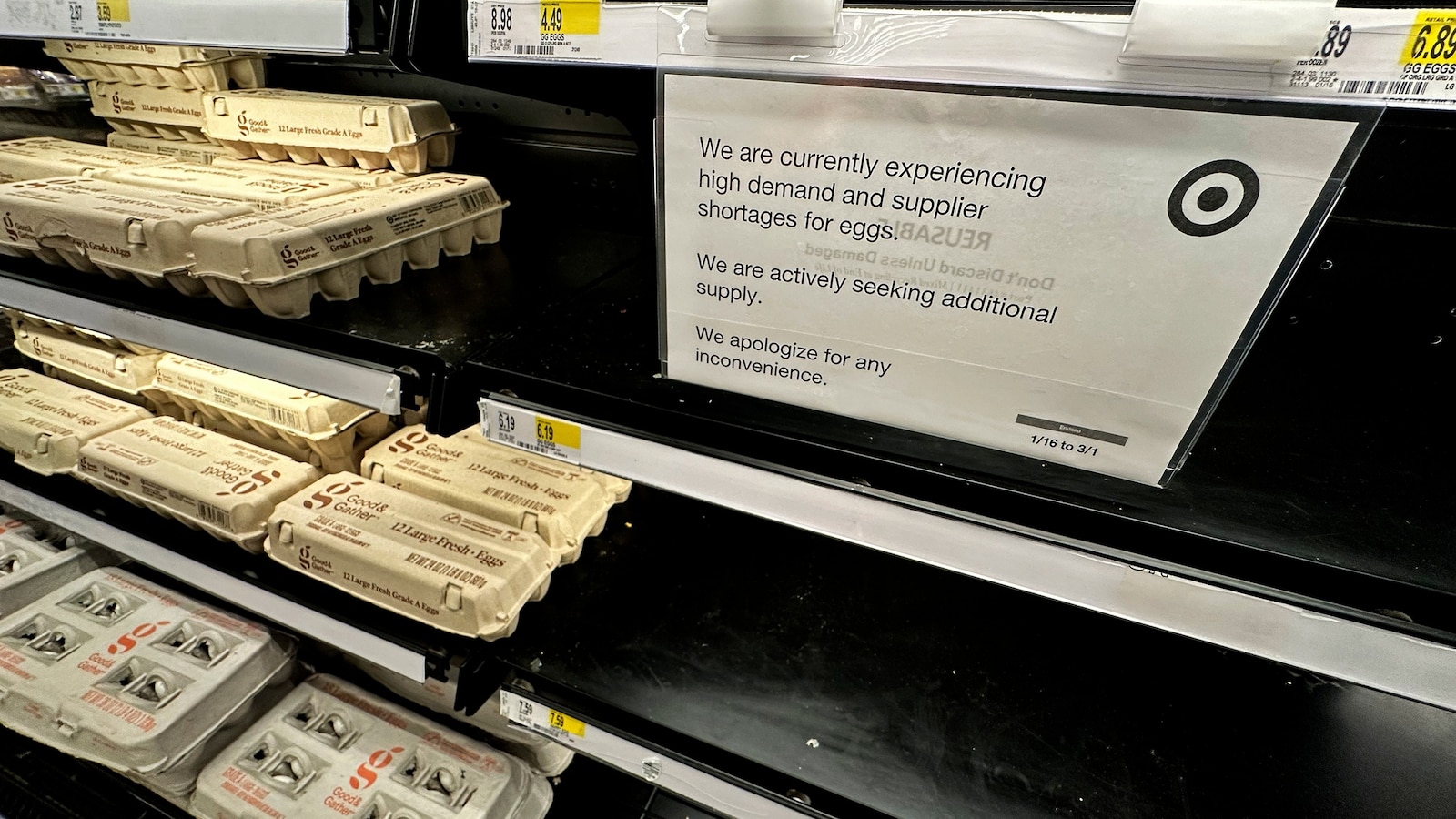 Grocery stores limit egg purchases, thefts increase as bird flu spreads ...