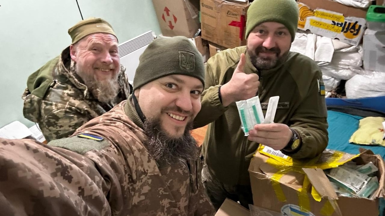After 2 years near the front, a Ukrainian medic reflects on war, family ...