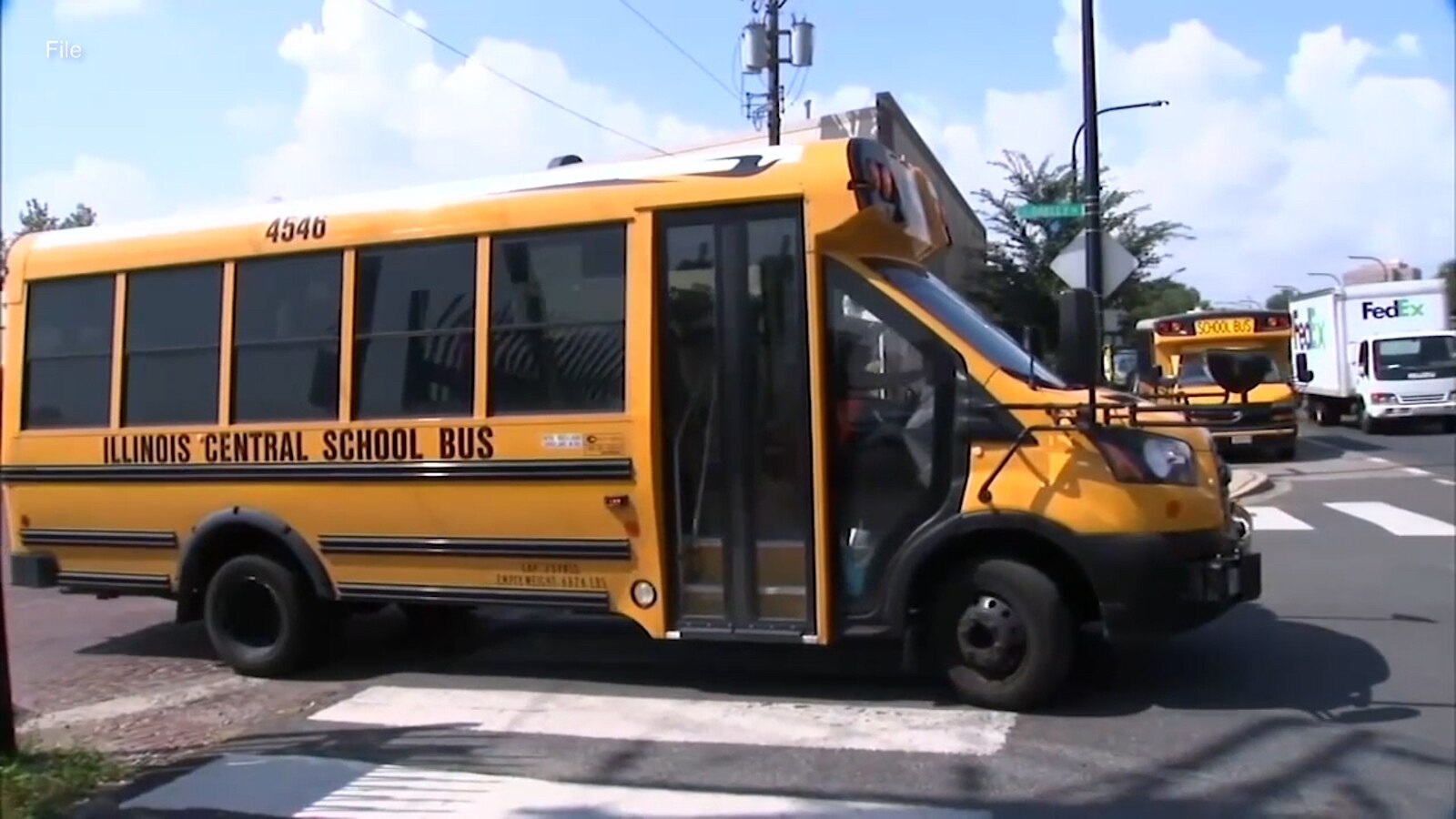 Illinois Central Bus Logo