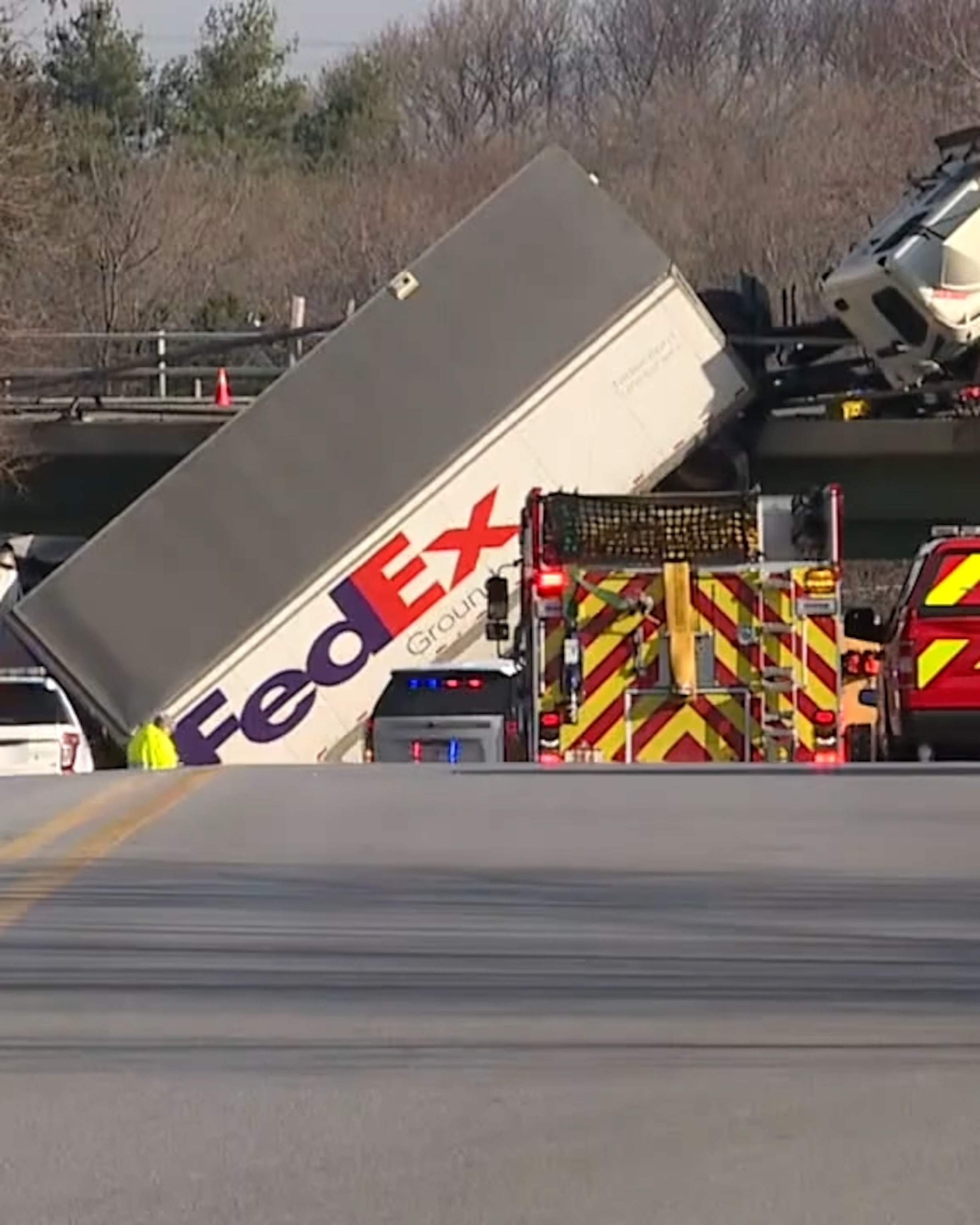 Fedex Truck Crash