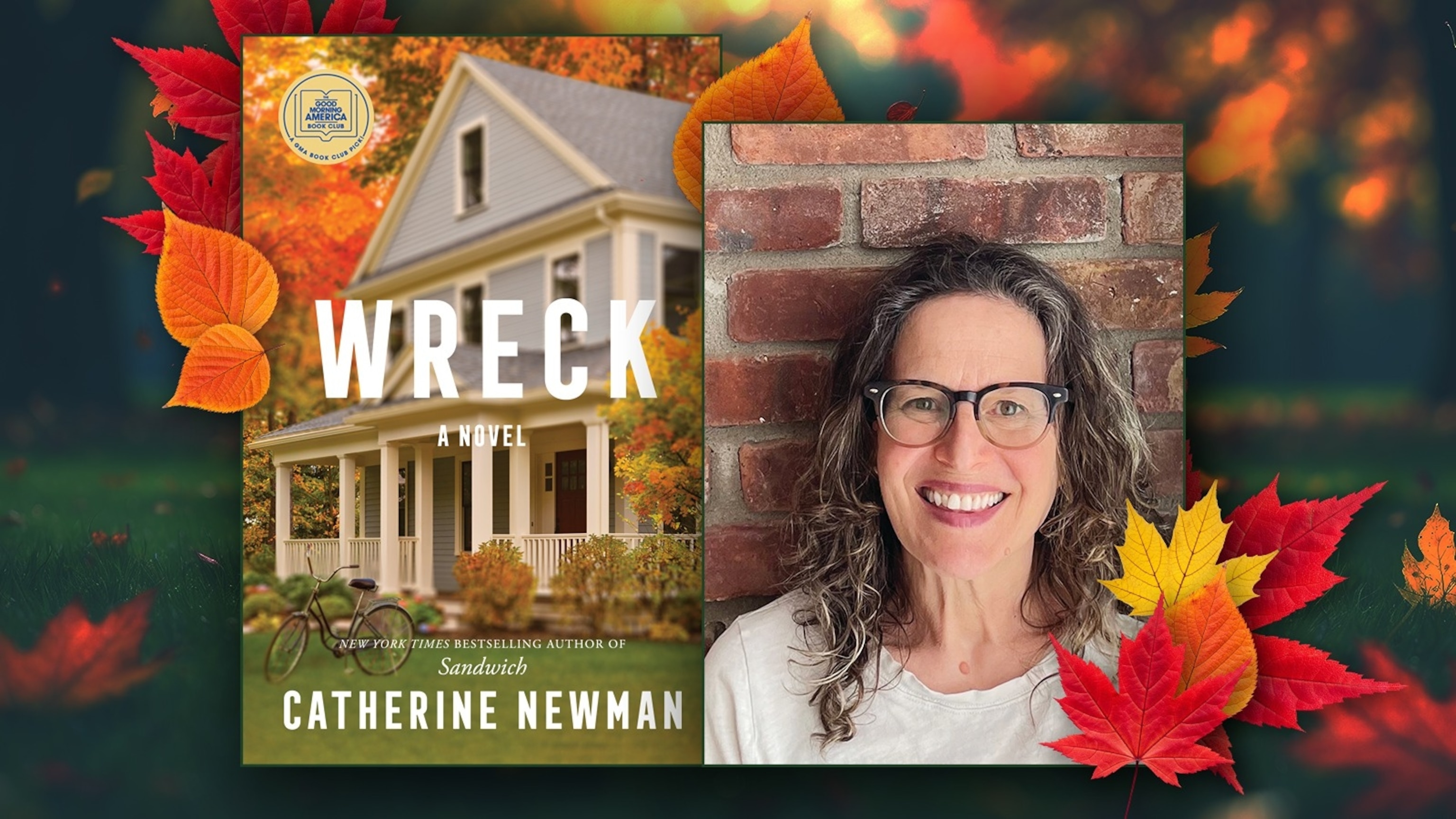 'Wreck' by Catherine Newman is our 'GMA' Book Club pick for November ...