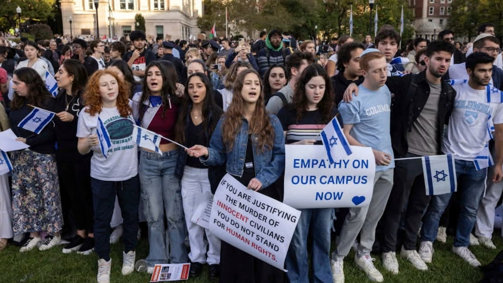 Video Jewish students “living in fear” - ABC News