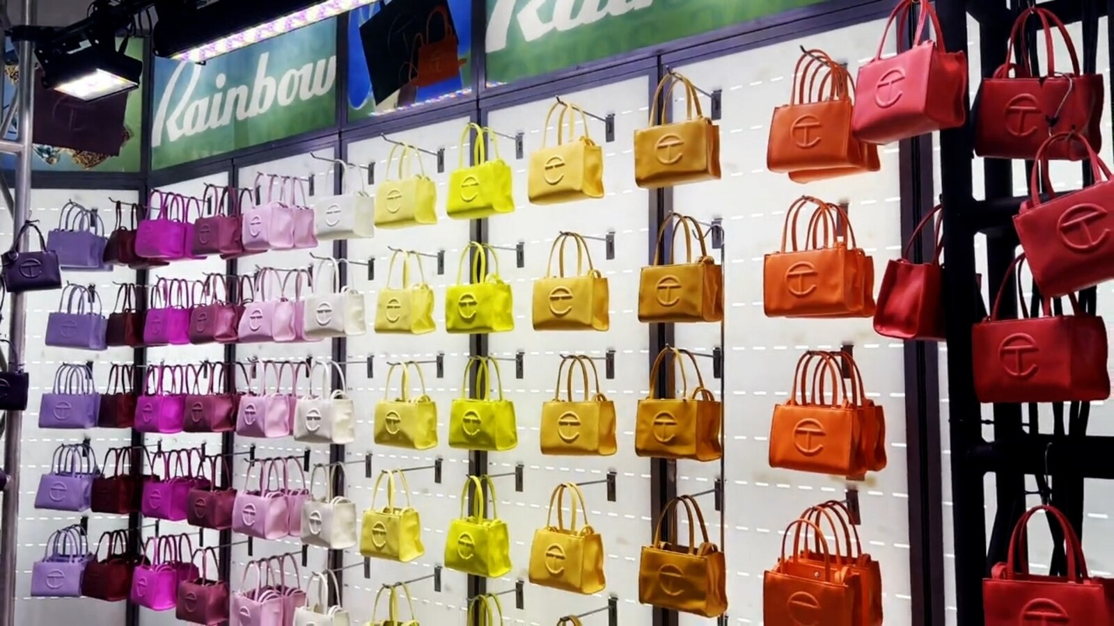 Telfar bags take over Brooklyn at Rainbow pop-up shop during New York ...