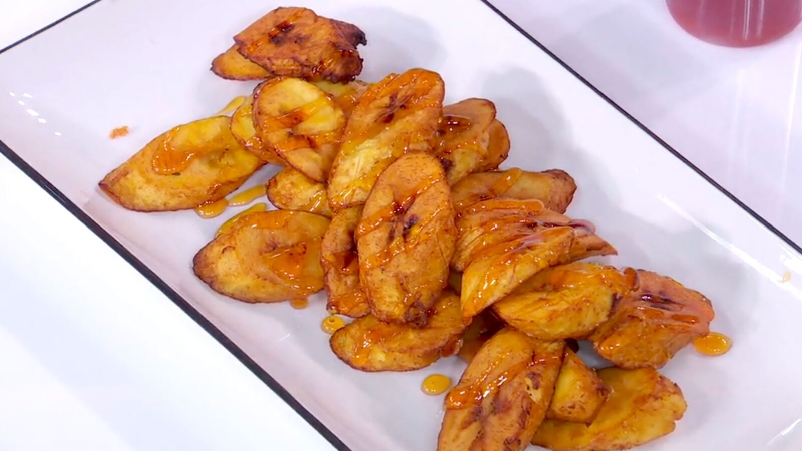 Chef JJ Johnson cooks up a fresh seafood salad with hot honey plantains ...