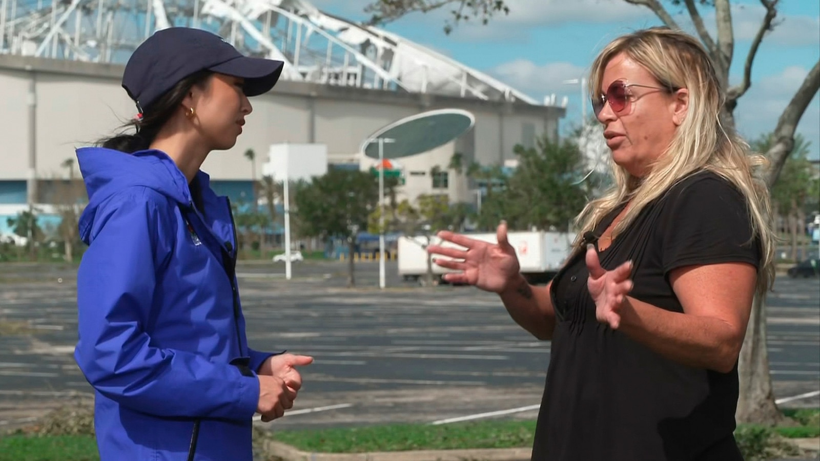 St. Petersburg woman who lives across from Tropicana Field recounts ...