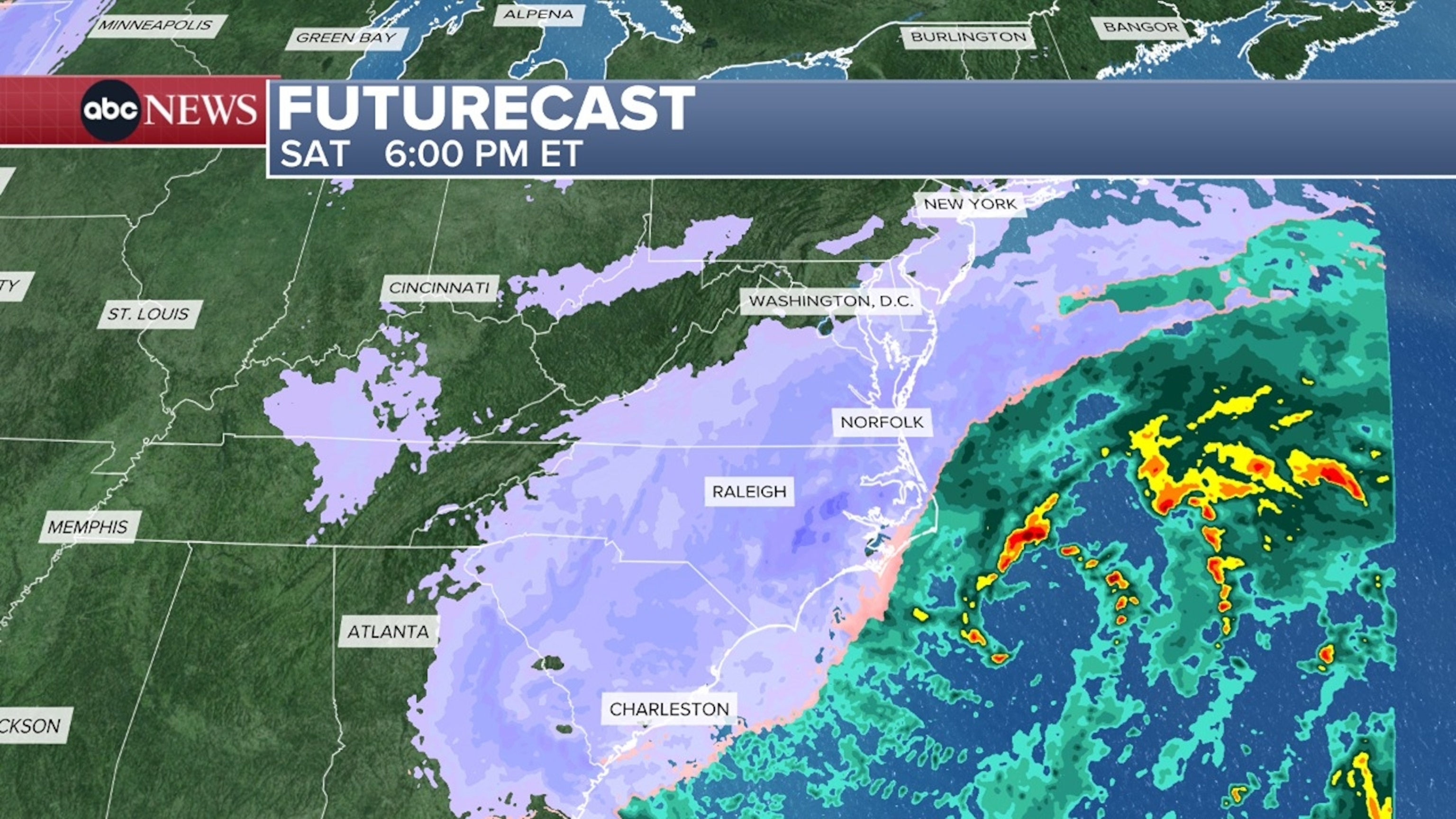 Snowstorm headed to Southeast: North Carolina and South Carolina ...