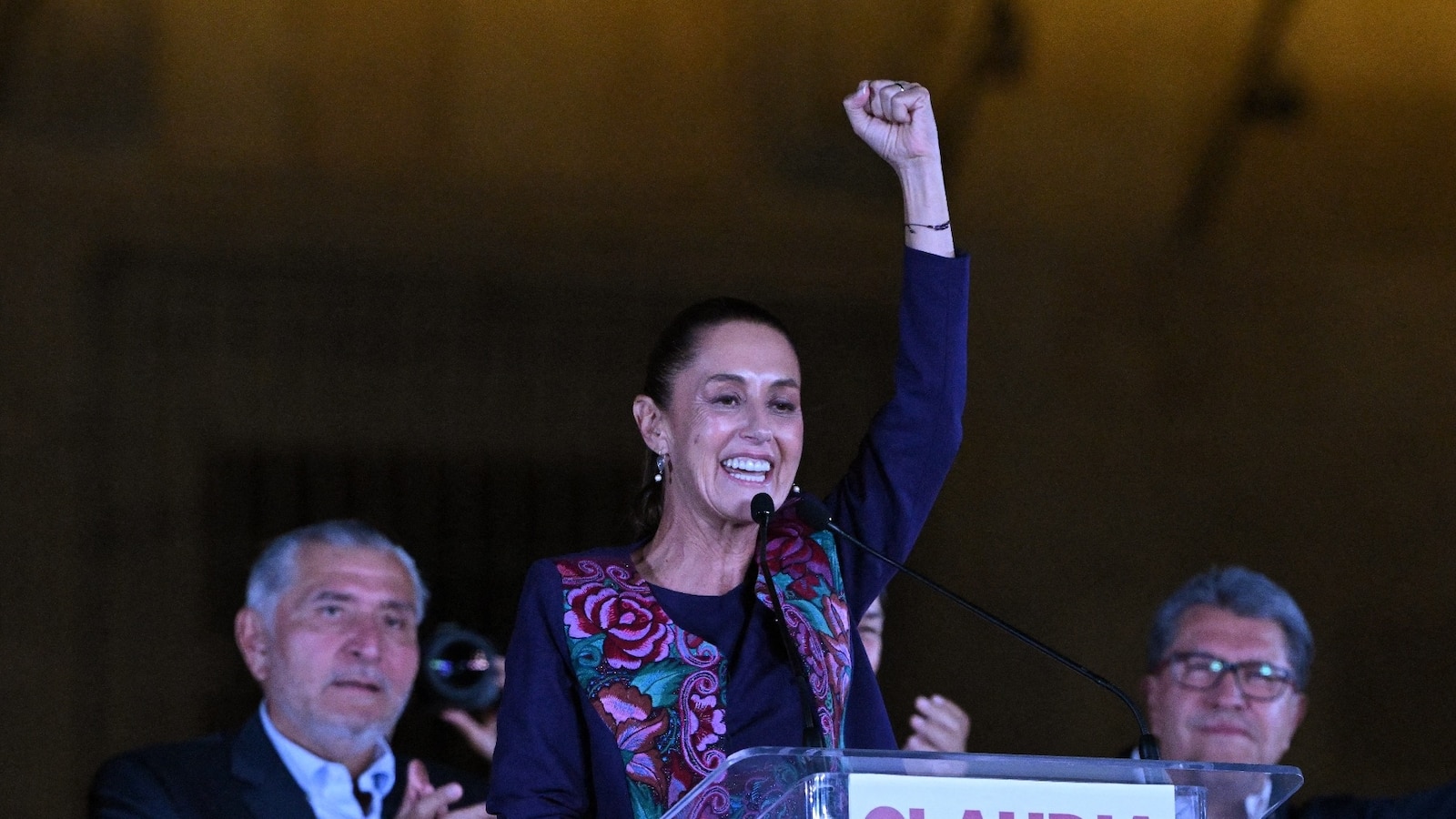'Presidenta! Presidenta!' chants fill victory party as 1st female ...