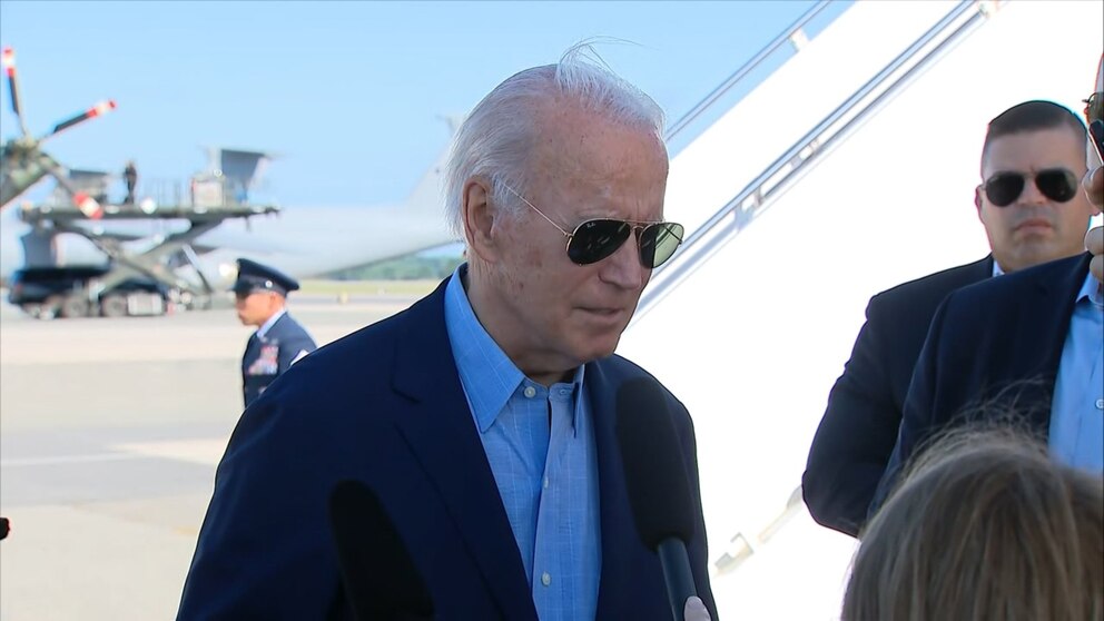 Video ABC News Live: Biden tours flood damage in Kentucky - ABC News