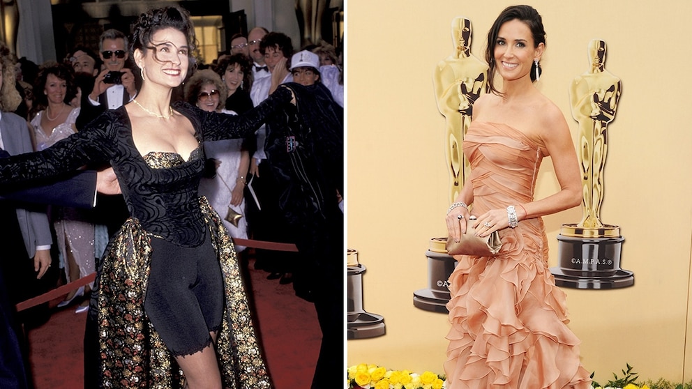 Demi Moore's best Oscars looks throughout the years - Good Morning America