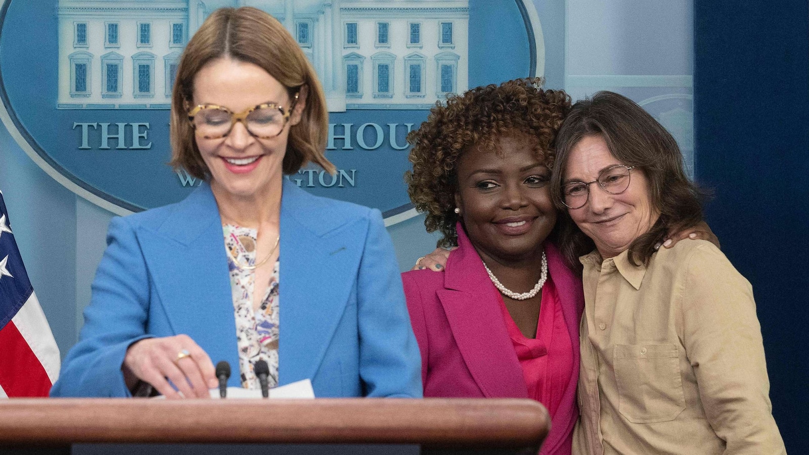 'The L Word' cast appears at White House briefing to mark Lesbian ...