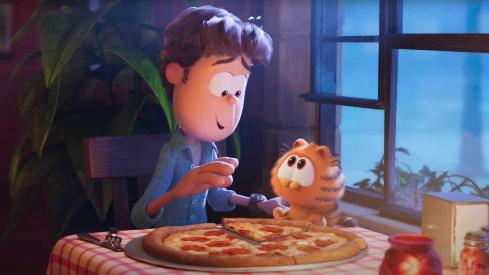 Chris Pratt's Garfield voice revealed in cartoon cat's new movie ...