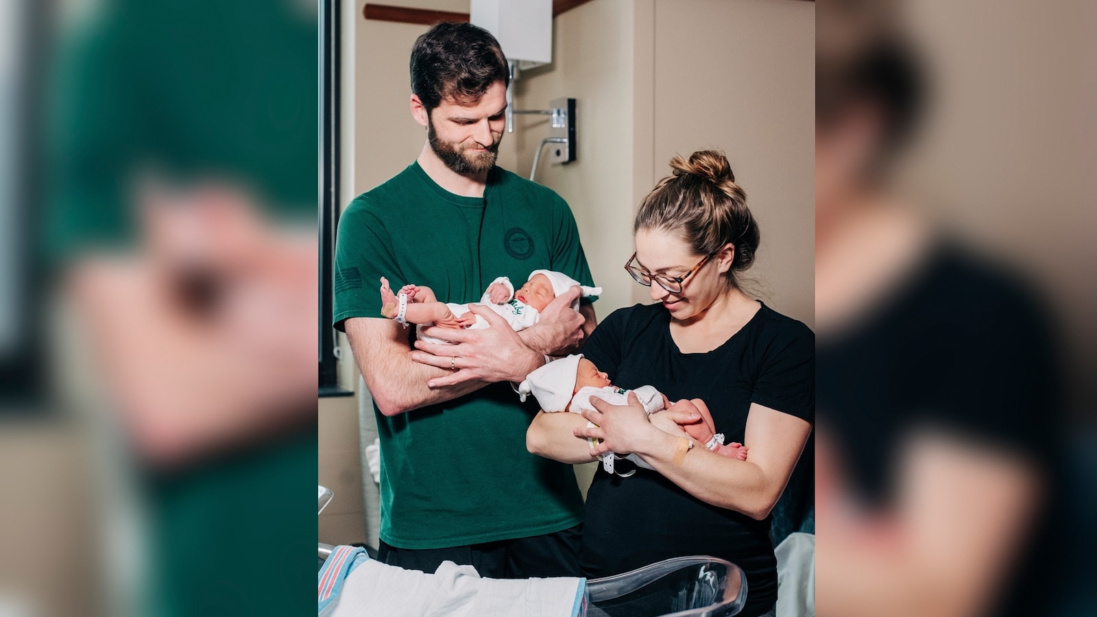 2 sets of twins born to moms with double uterus delivered at same ...