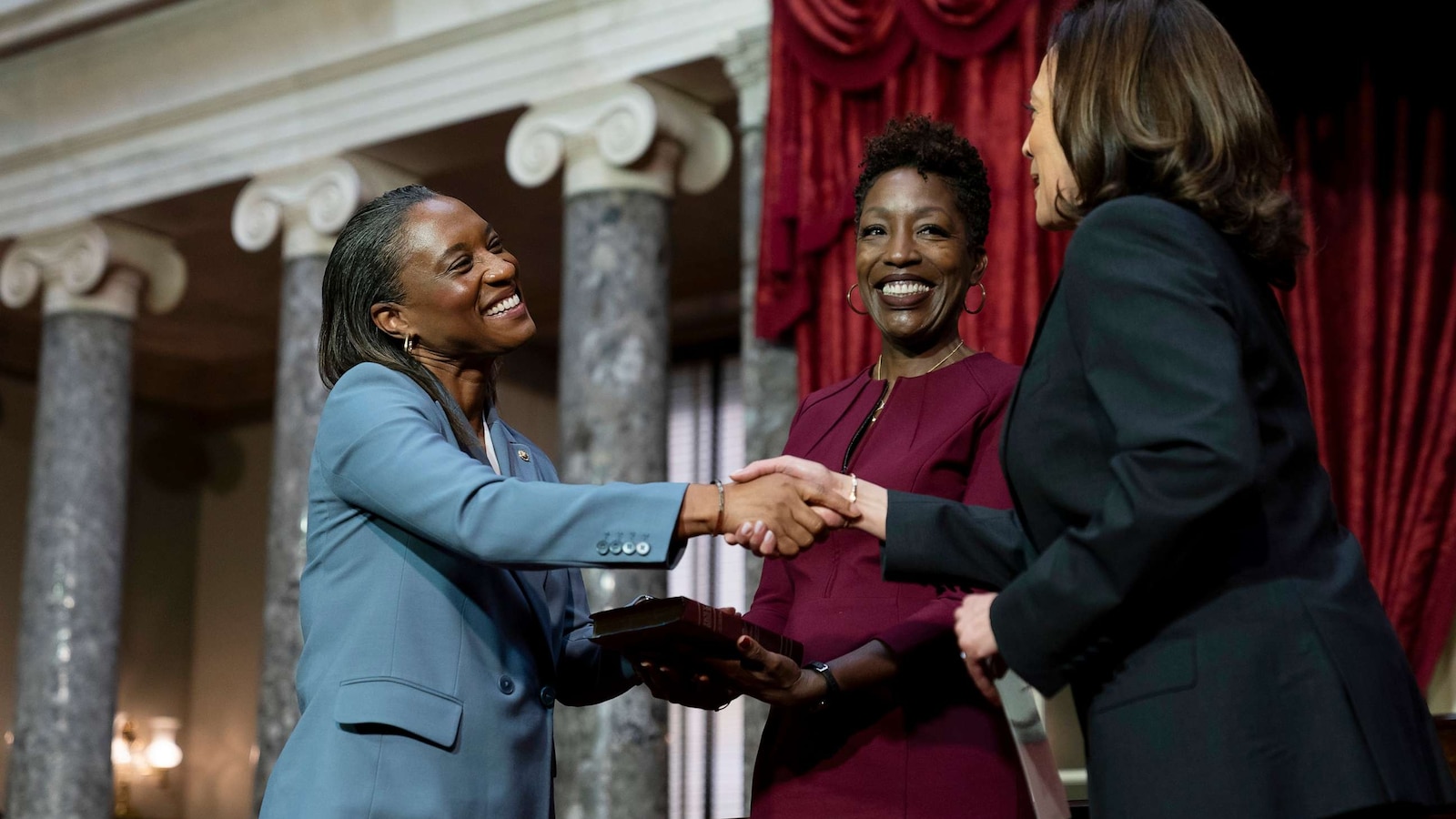 Laphonza Butler sworn in as replacement for late Sen. Dianne Feinstein ...