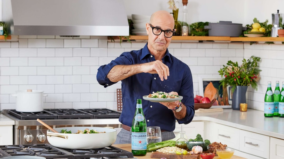 Stanley Tucci shares his signature pasta recipe with all the ...