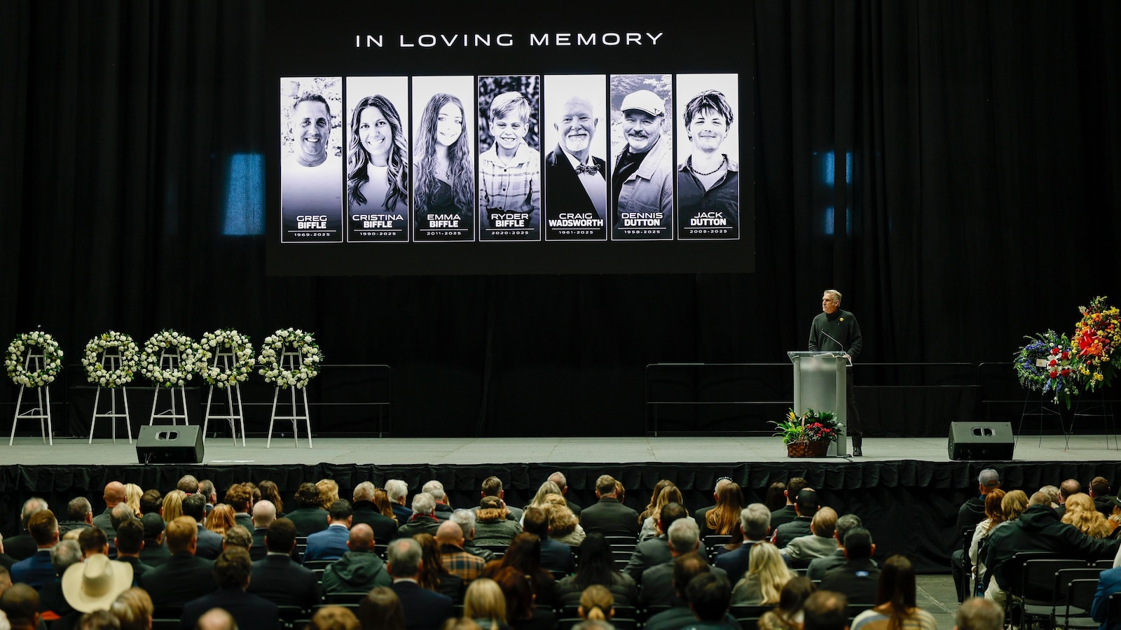 Memorial service for former NASCAR driver Greg Biffle, 6 others killed ...