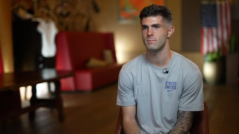 Video Team USA soccer star Christian Pulisic talks World Cup - ABC News