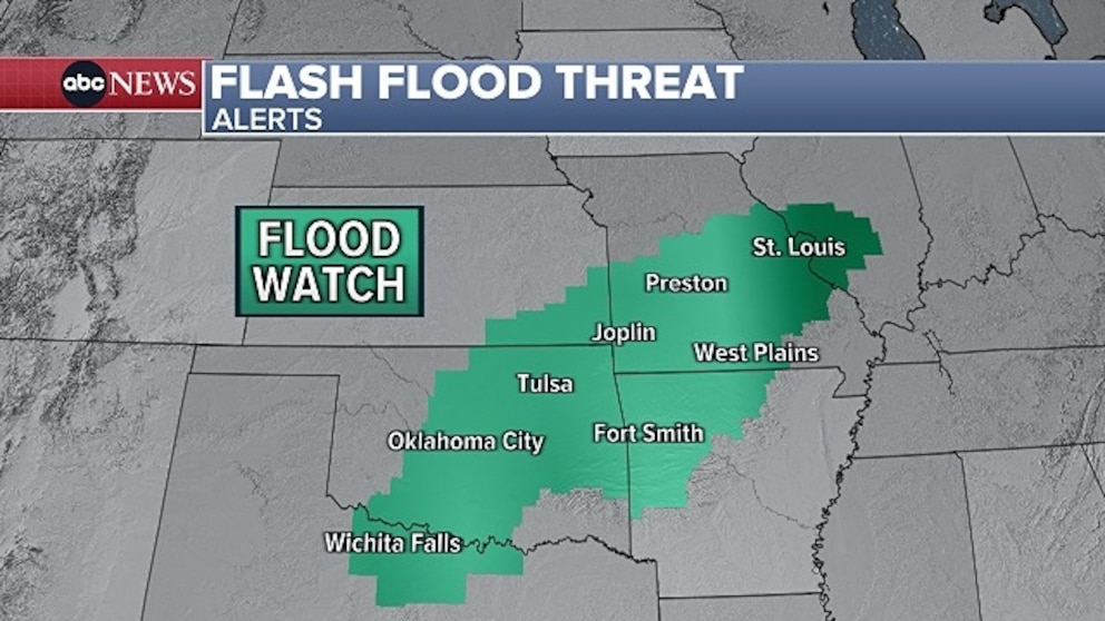 More than 30 million on alert for severe weather over Easter weekend ...