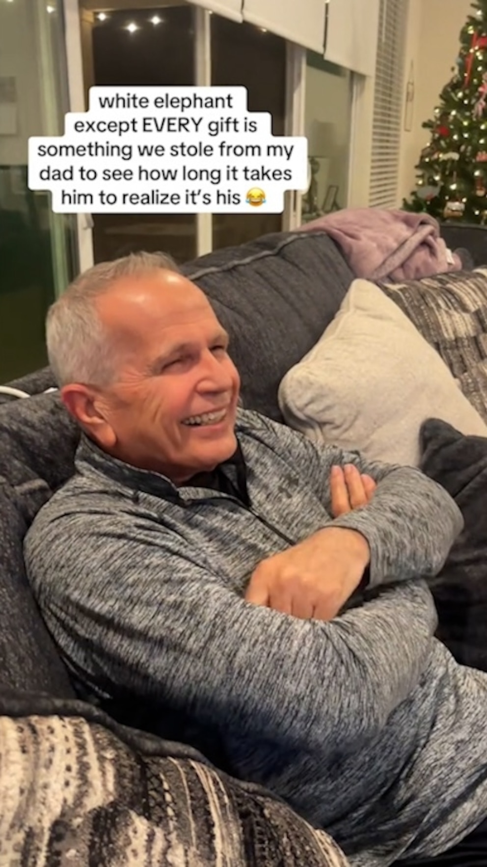 Video 'White elephant' but each gift we stole from my dad to see how ...