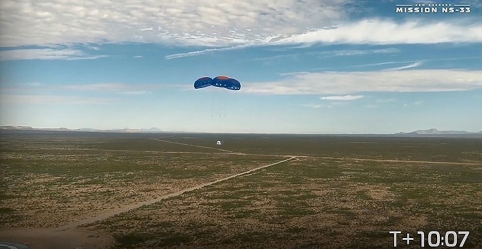 Blue Origin successfully completes 13th crewed suborbital flight - Good ...