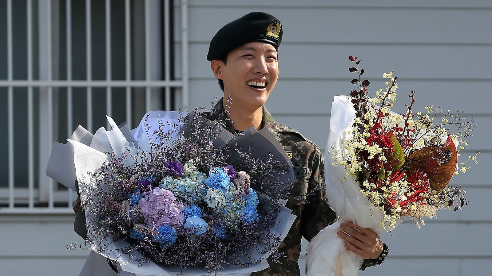 BTS member J-Hope finishes mandatory military enlistment in South Korea ...