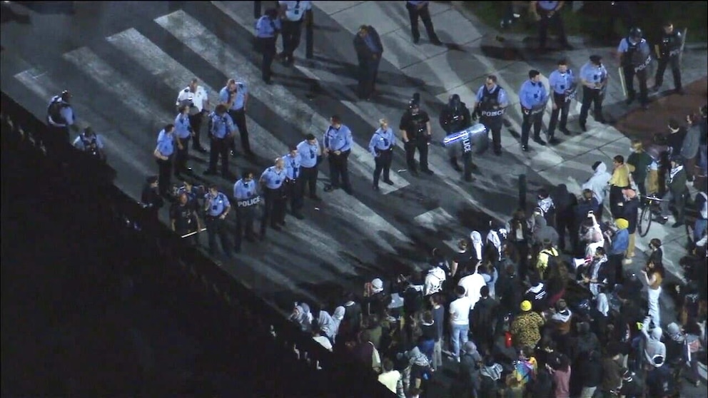 19 pro-Palestinian protesters arrested for trying to occupy UPenn ...