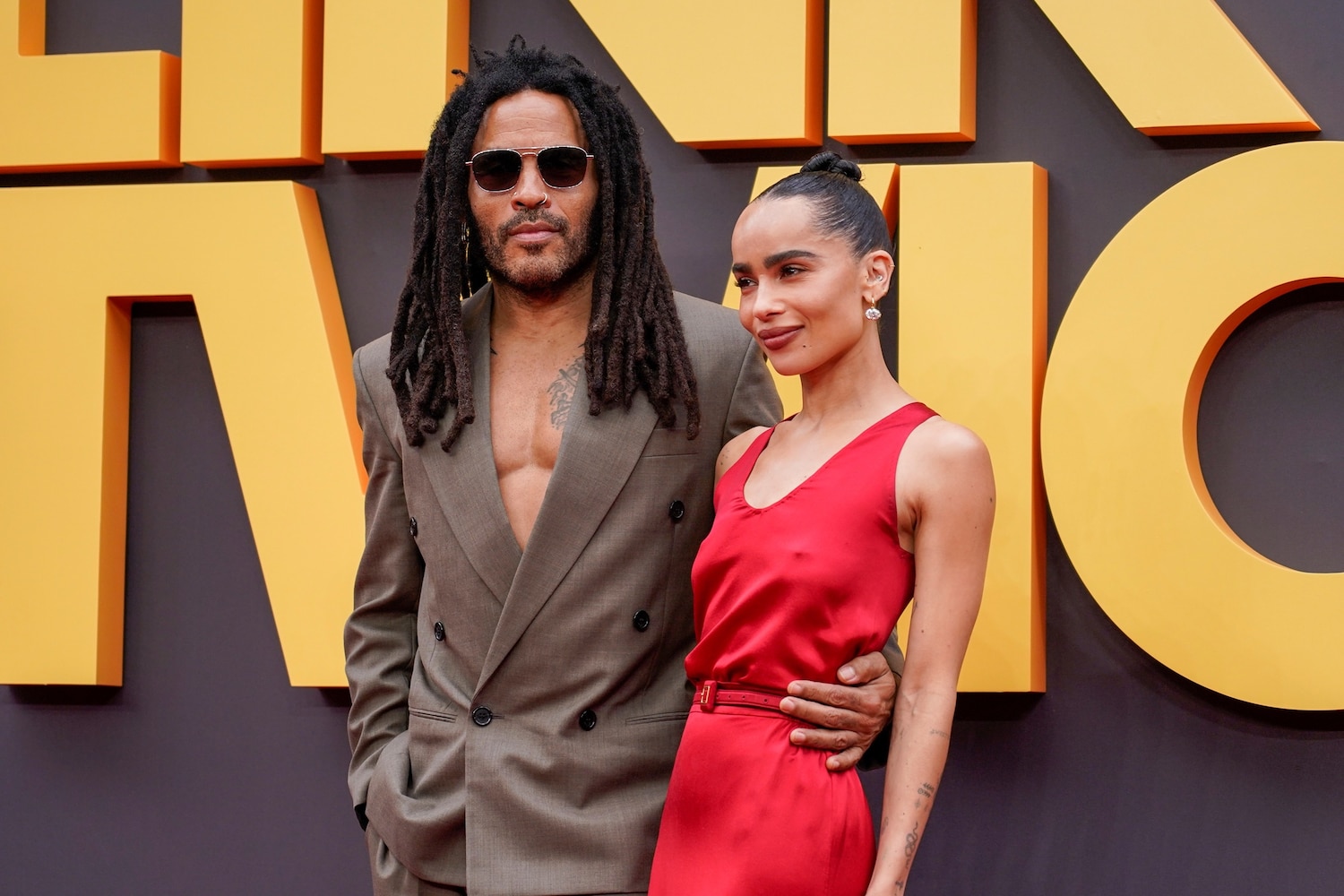 Zoe Kravitz Og Lenny Kravitz Lenny Kravitz And Zoe Kravitz Hi Res
