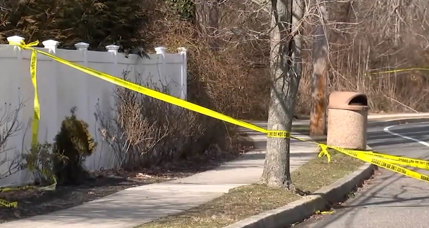 Crime Scene Body Covered