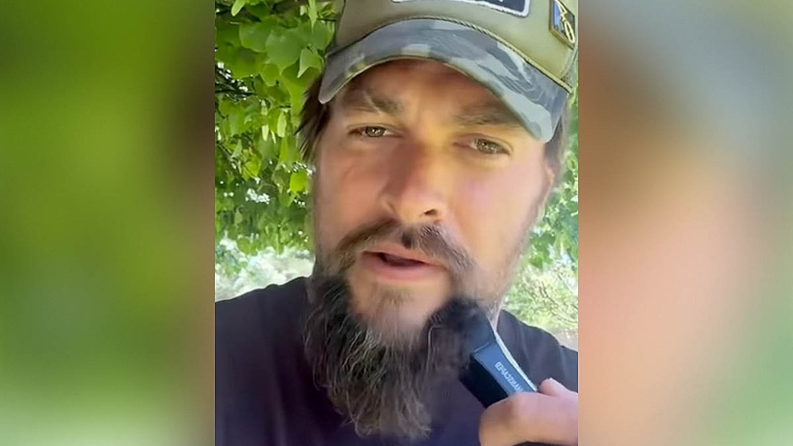 Jason Momoa debuts a new look without his beard - ABC News